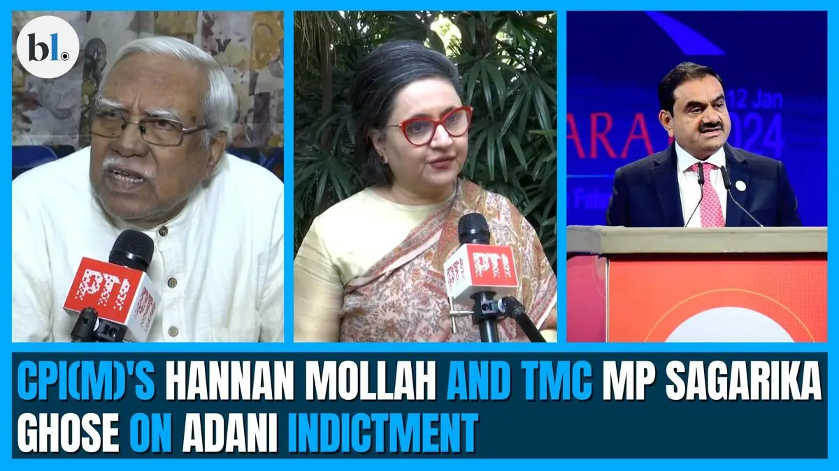 CPI(M) MP Hannan Mollah and TMC MP Sagarika Ghose on Adani indictment - The Hindu BusinessLine